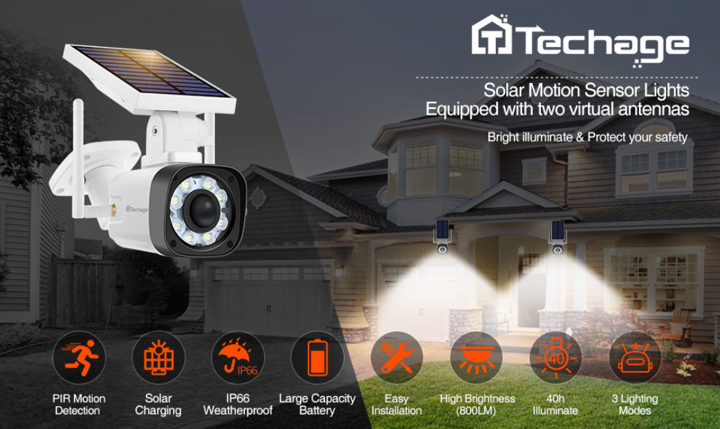 How to Choose a Solar Motion Sensor Light Outdoor Spotlights? – Techage.com